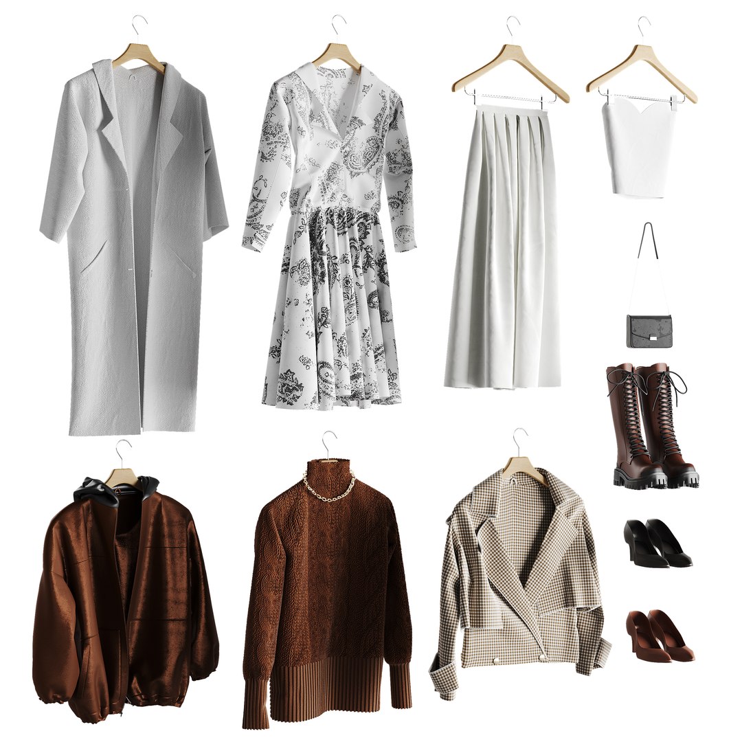 Clothes Set 06 Model - TurboSquid 1954741