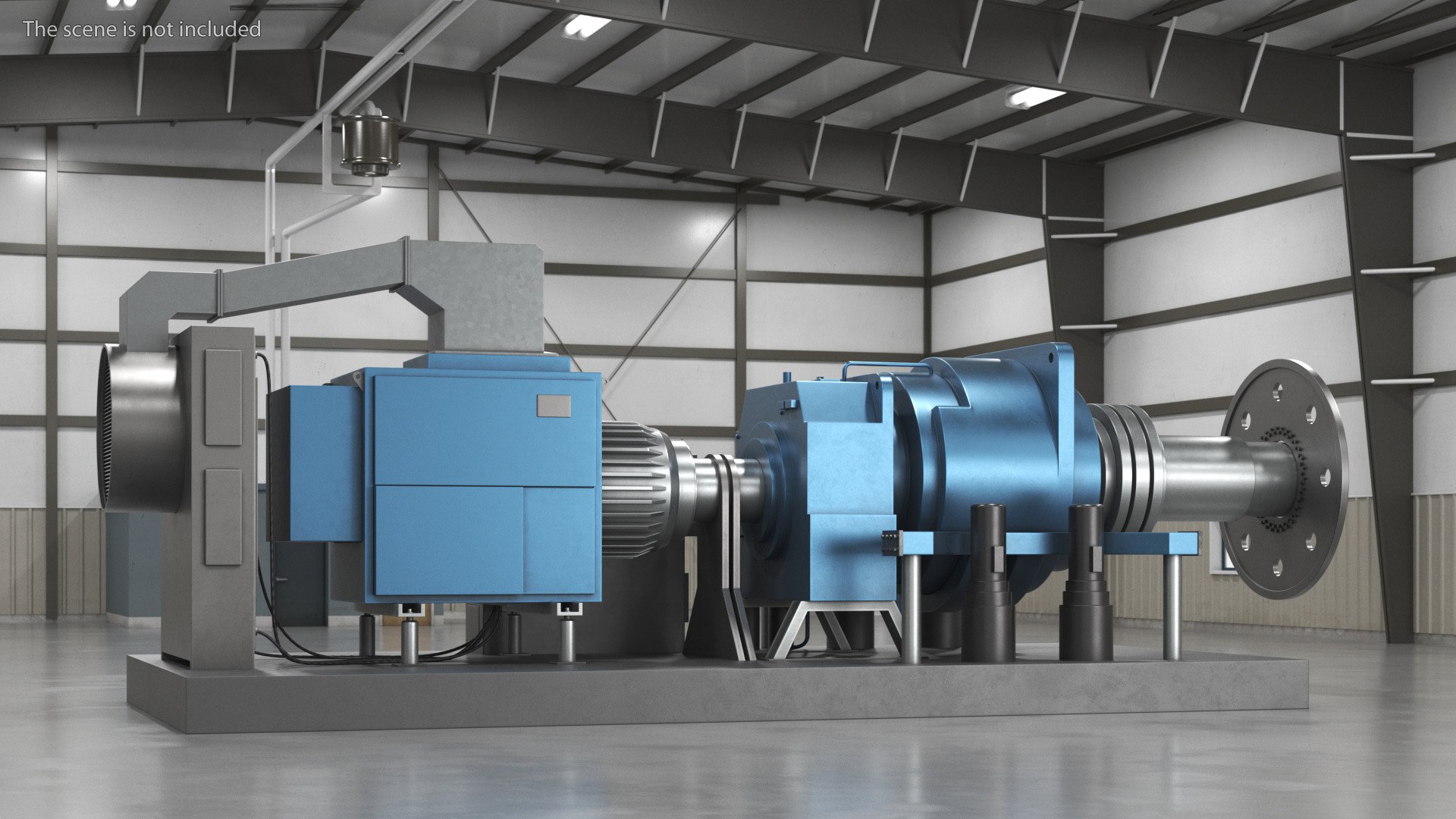 Inside Wind Turbine 3D Model - TurboSquid 2346073