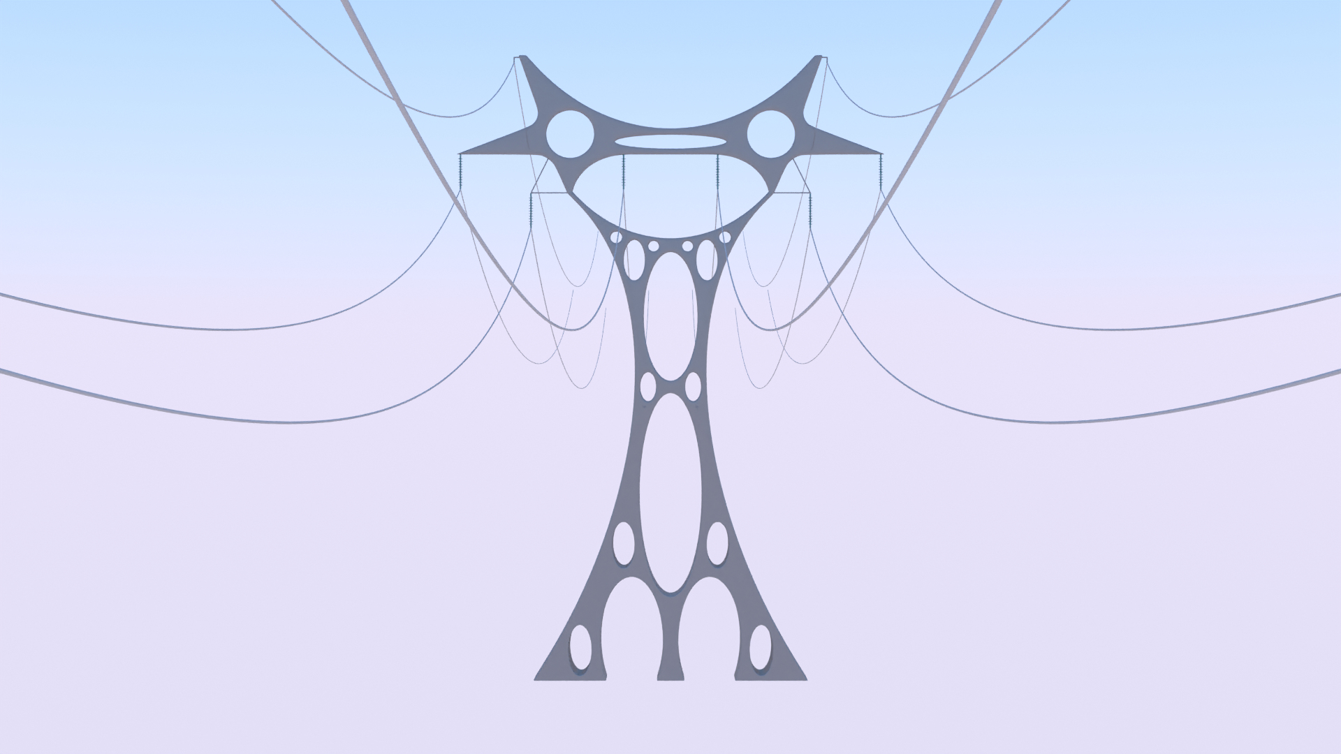 Future Electric Pole 3D Model - TurboSquid 2083491