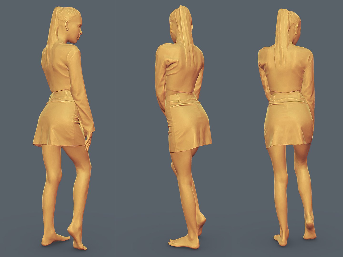 Hottie in a Pink 3D model - TurboSquid 1836291
