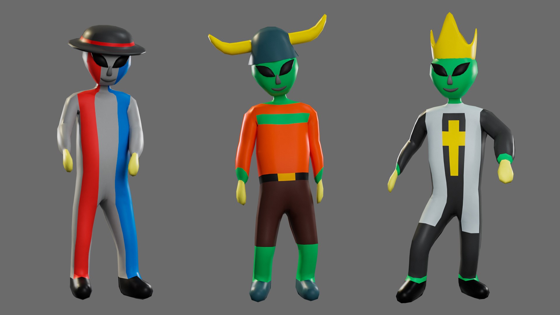 3D Model Characters-3 - TurboSquid 1999983