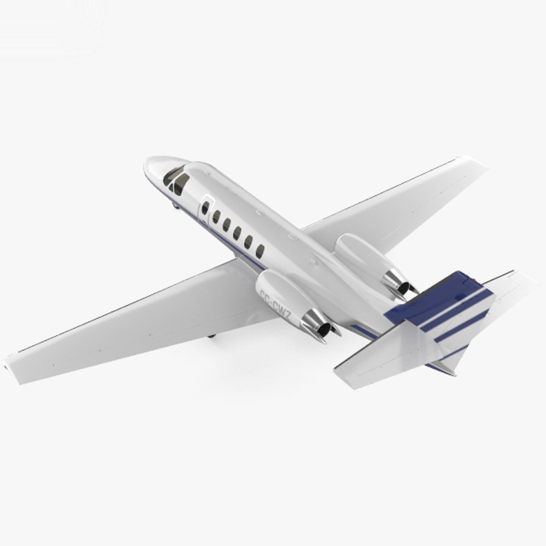 3D Model Cessna Ii Citation - TurboSquid 1521788