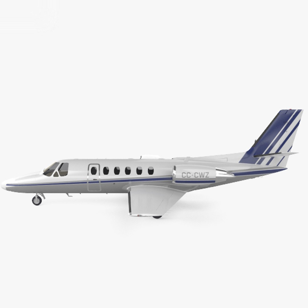 3D Model Cessna Ii Citation - TurboSquid 1521788