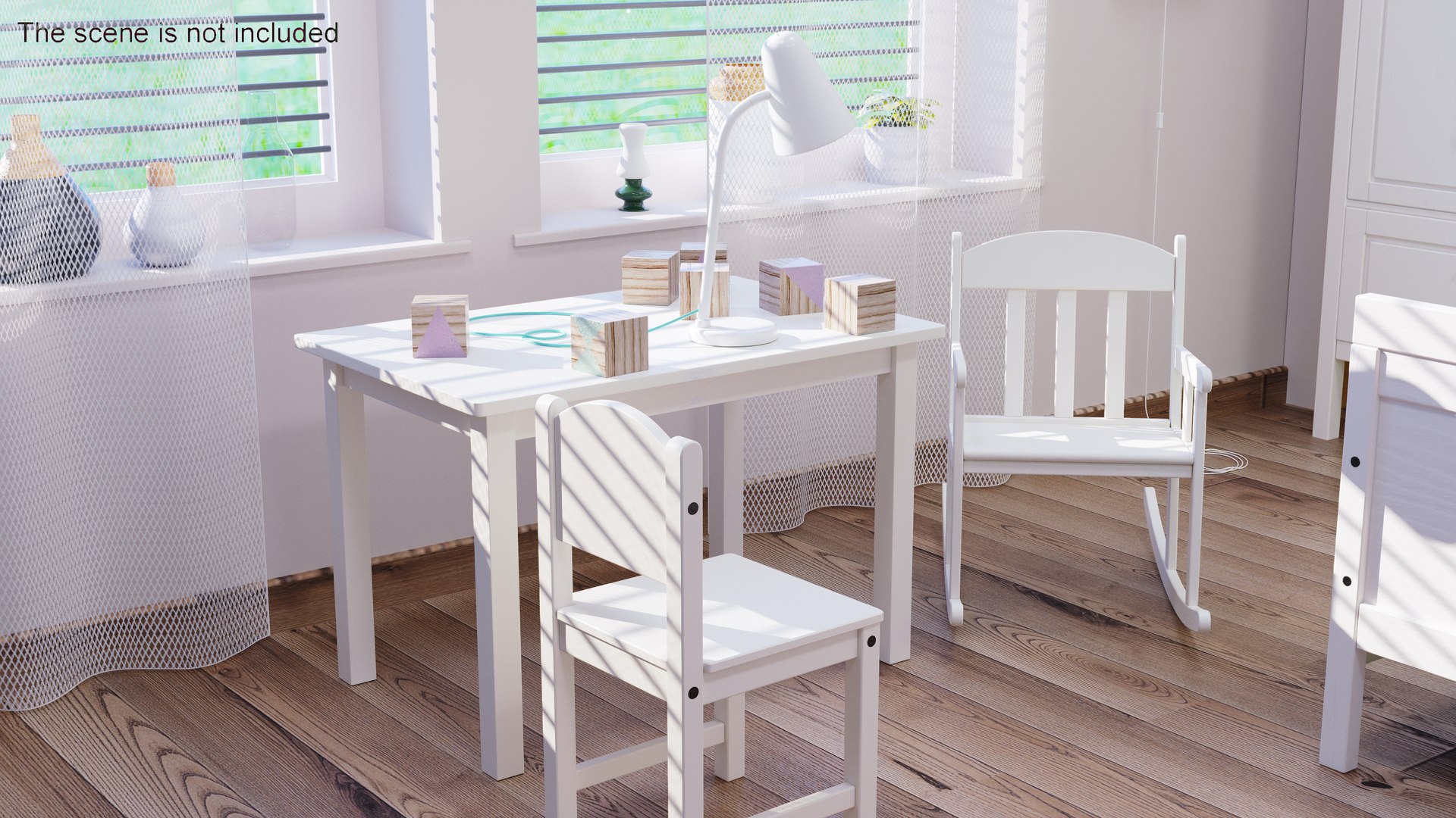 3D Table For Children IKEA SUNDVIK White - TurboSquid 2136666