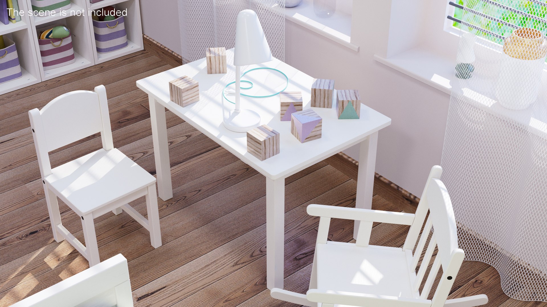 3D Table For Children IKEA SUNDVIK White - TurboSquid 2136666