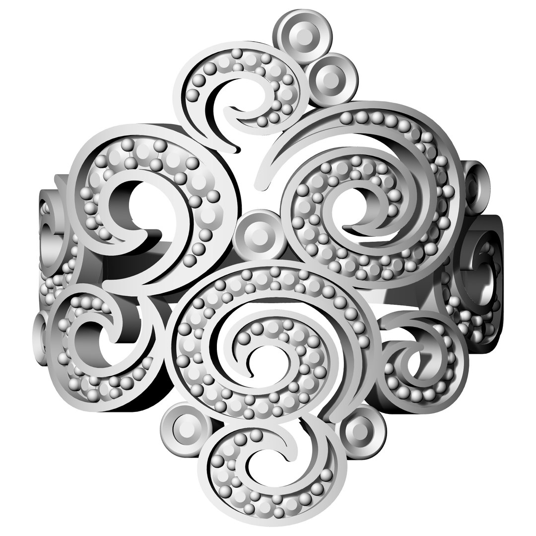 3D Ring Matrix Rhino Model - TurboSquid 1707046