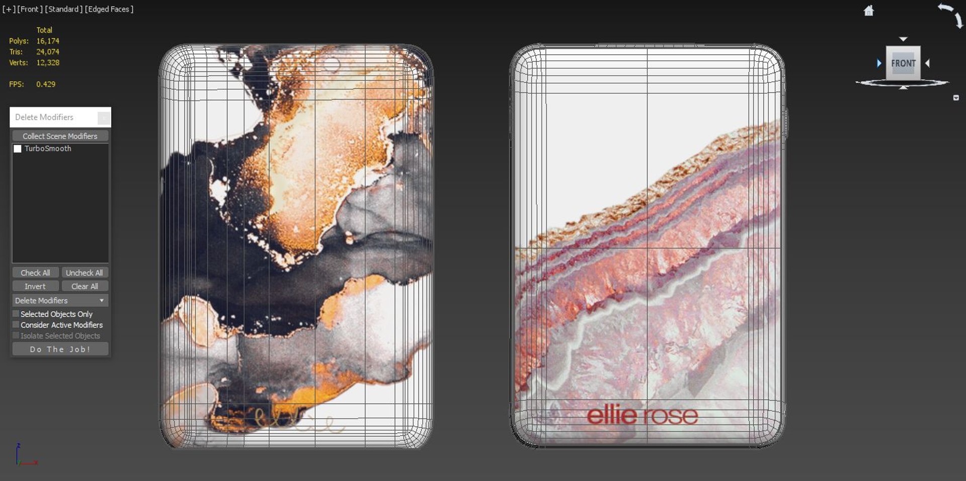 Power Bank Elli Rose Mercury Marble 3D Model - TurboSquid 2308695