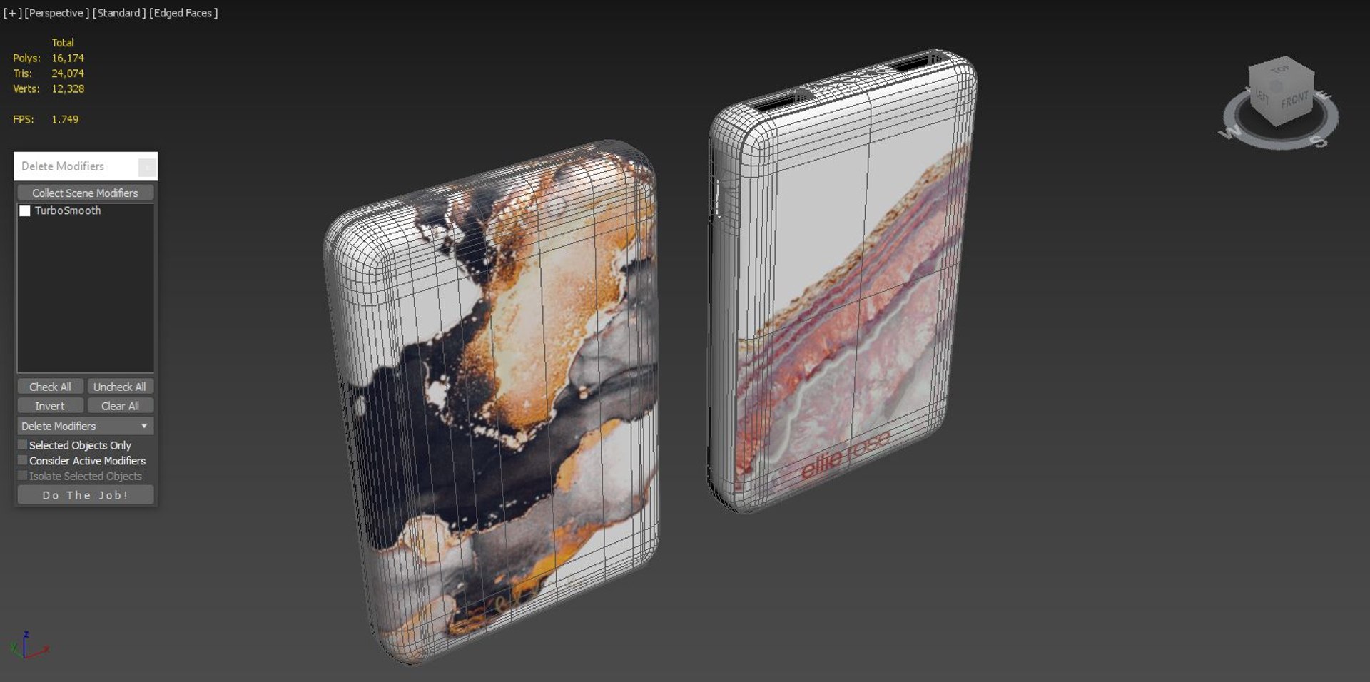 Power Bank Elli Rose Mercury Marble 3D Model - TurboSquid 2308695