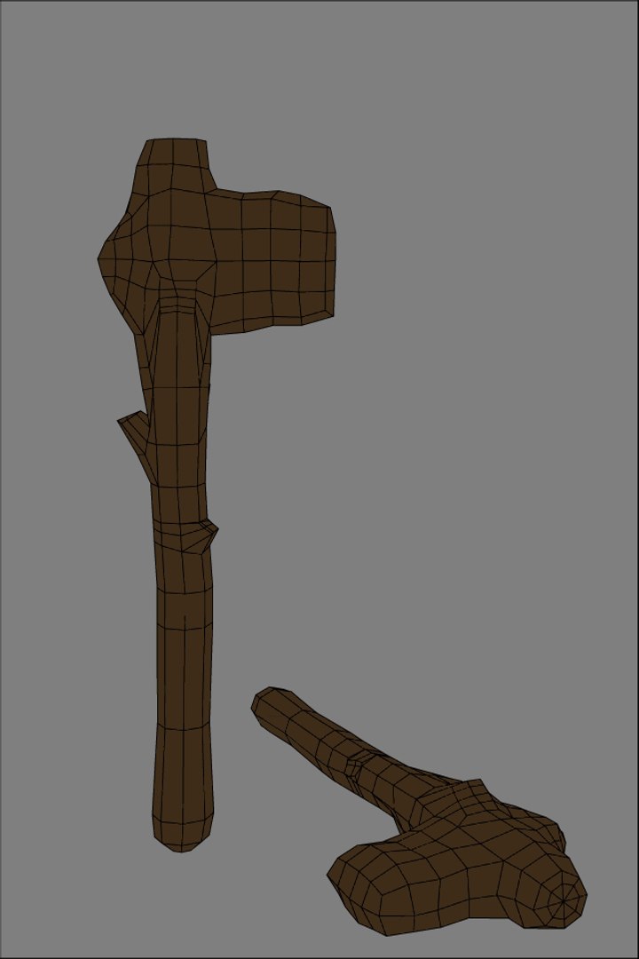 Rock Hammer Stone Blunt Obj