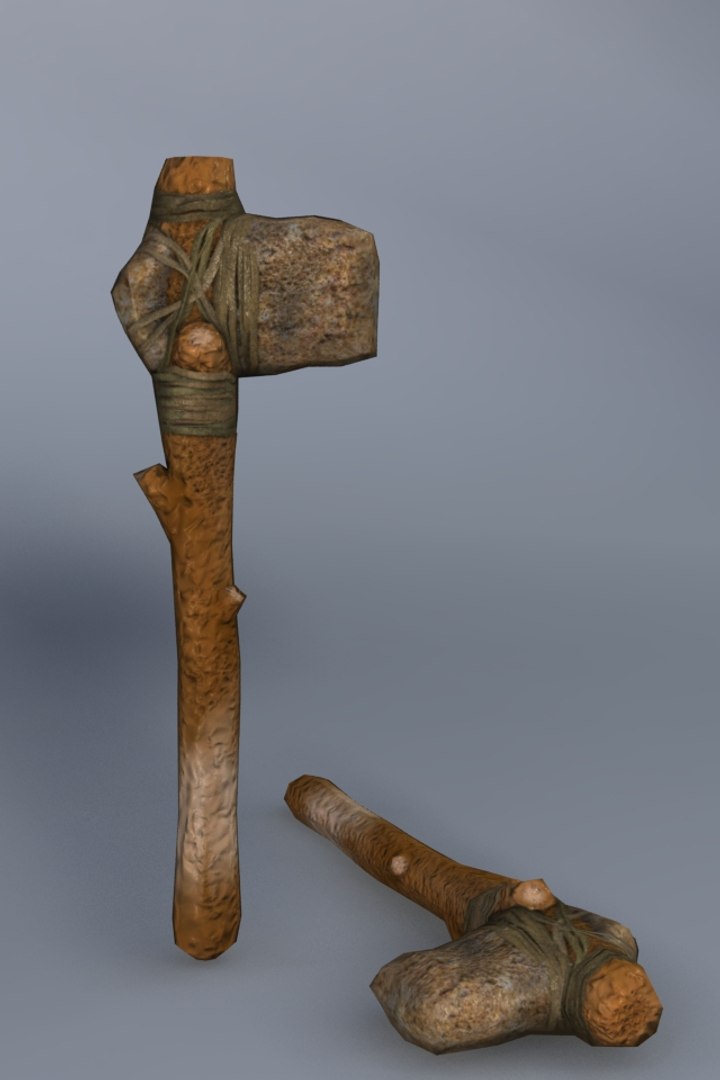 Rock Hammer Stone Blunt Obj