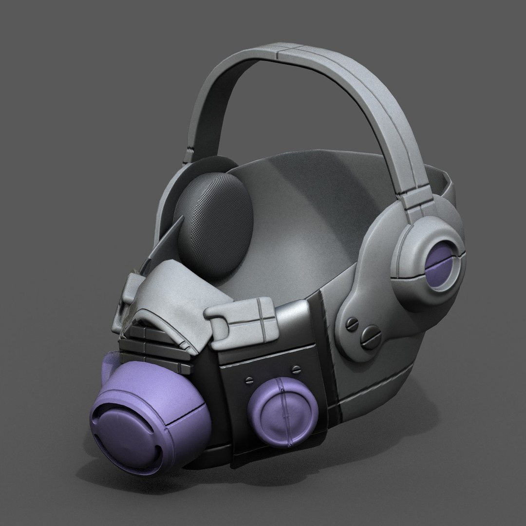 Gas Mask 3D Model - TurboSquid 1580278