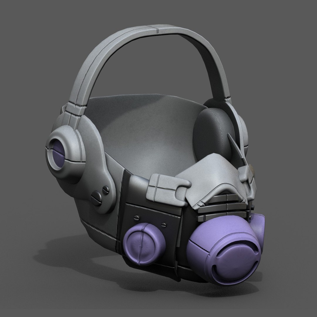 Gas Mask 3D Model - TurboSquid 1580278