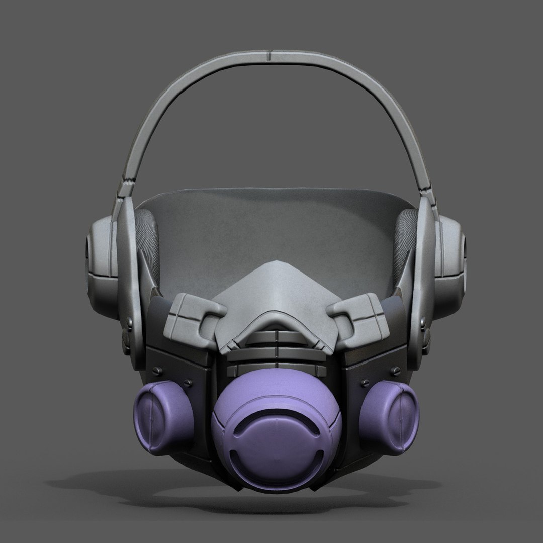 Gas Mask 3D Model - TurboSquid 1580278