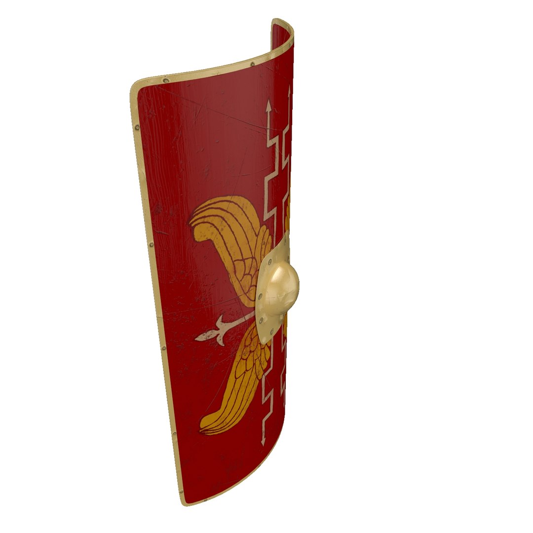 3D Model Roman Shield - TurboSquid 1650473