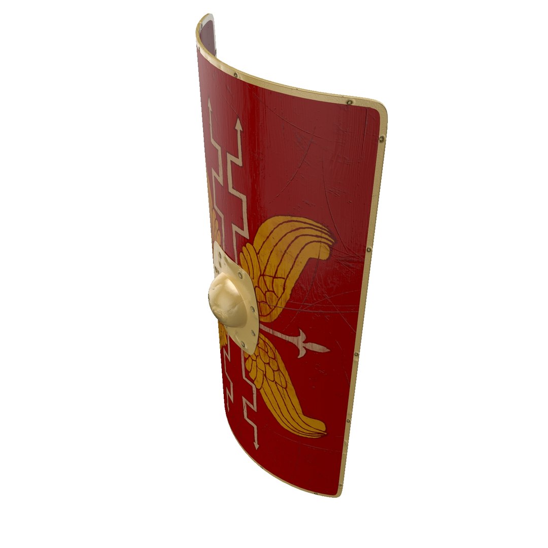 3D Model Roman Shield - TurboSquid 1650473