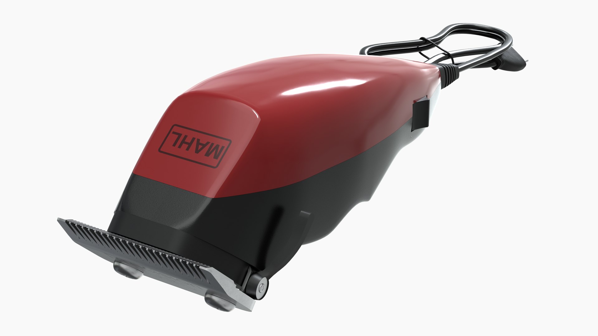 Red Hair Clipper MAHL 3D - TurboSquid 1894232