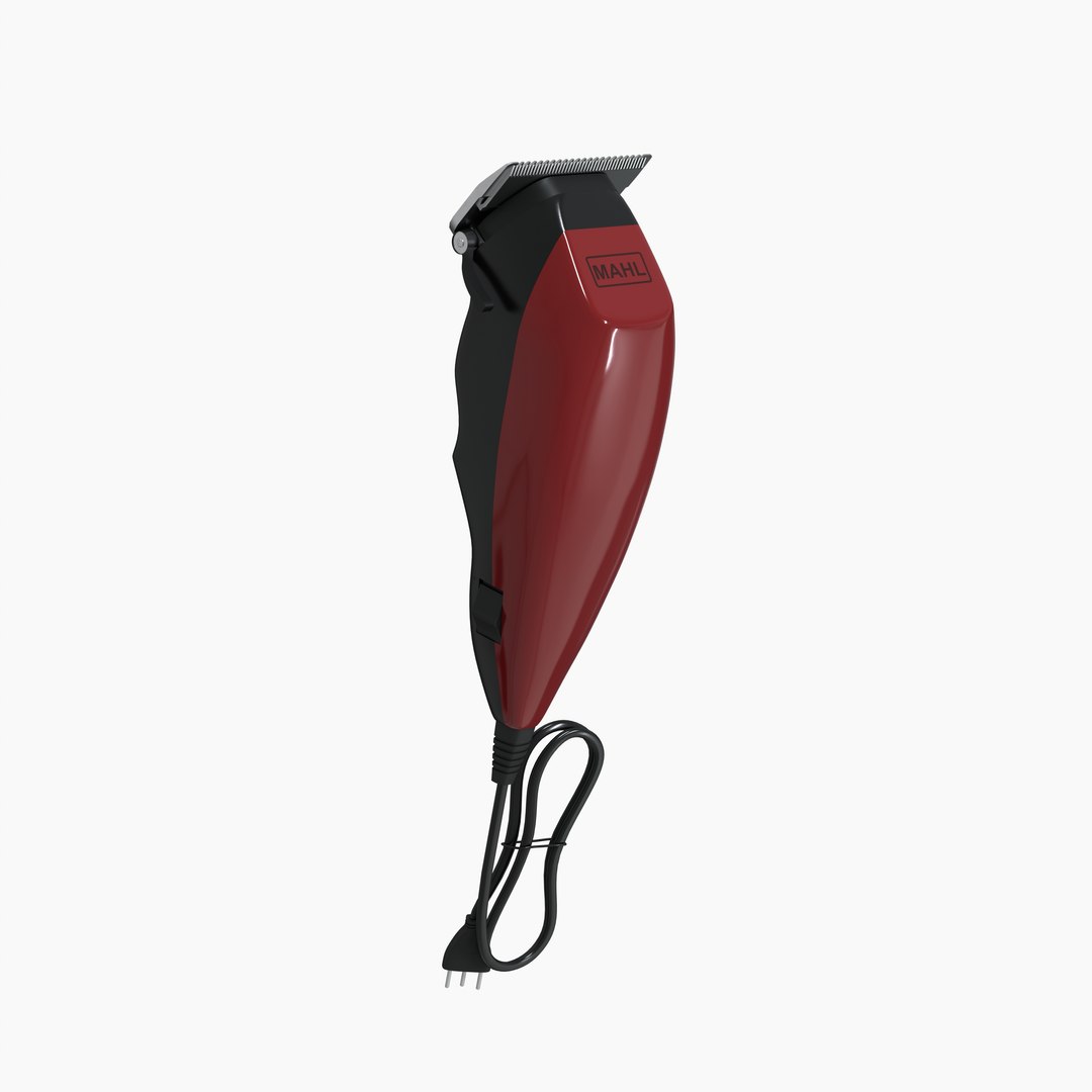 Red Hair Clipper MAHL 3D - TurboSquid 1894232