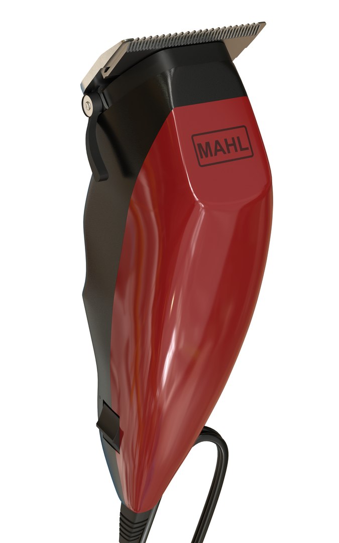 Red Hair Clipper MAHL 3D - TurboSquid 1894232