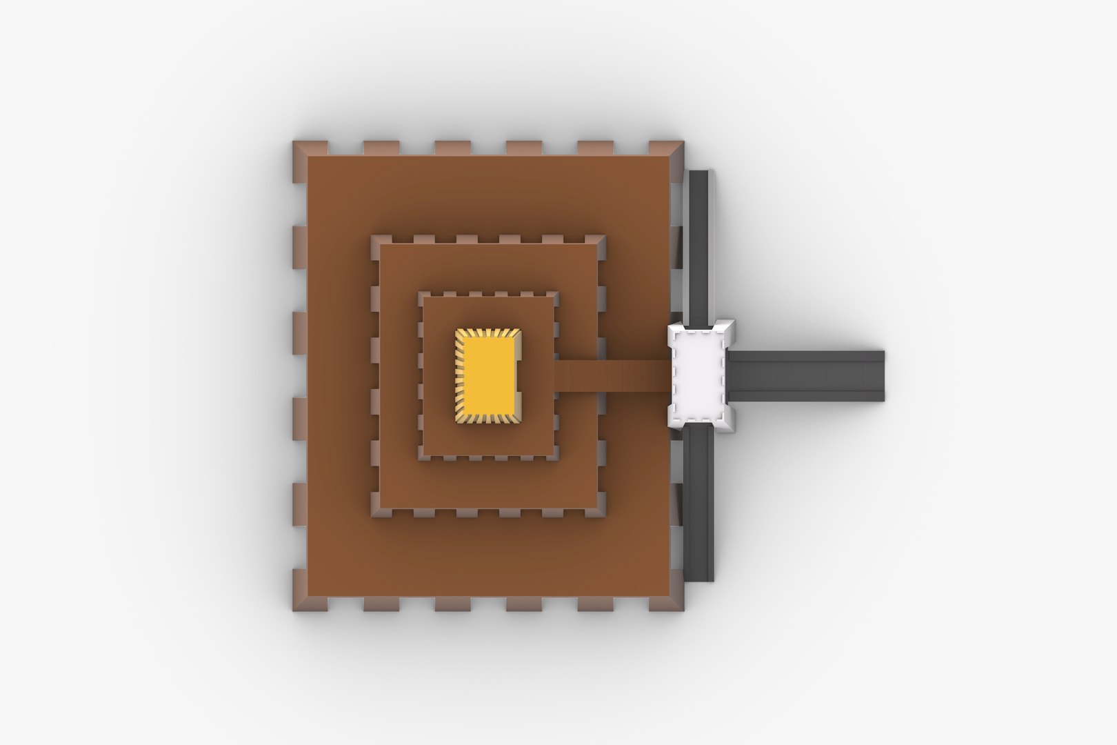 3D Ziggurat Ancient Mesopotamia Monument - TurboSquid 2040680