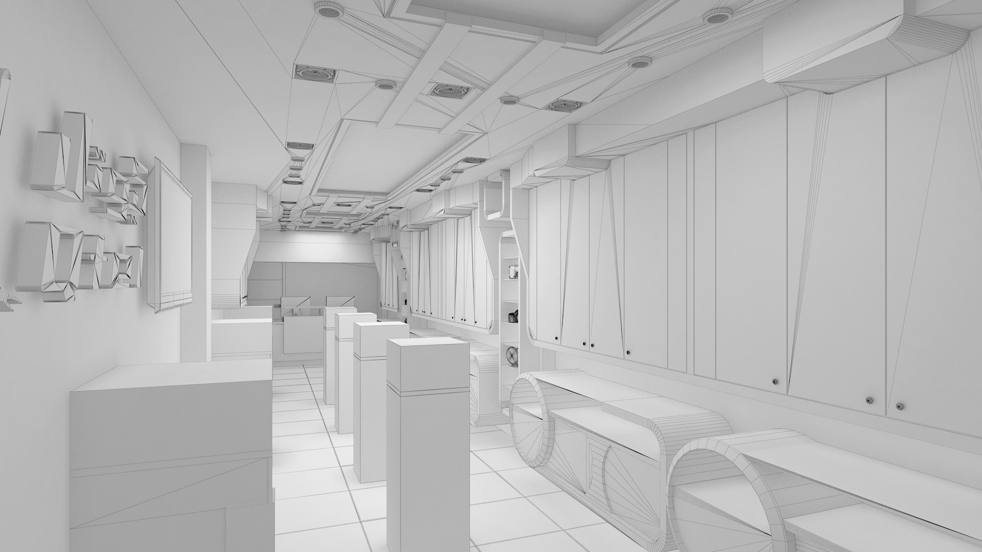 3D Electronics Store Interior - TurboSquid 2039448