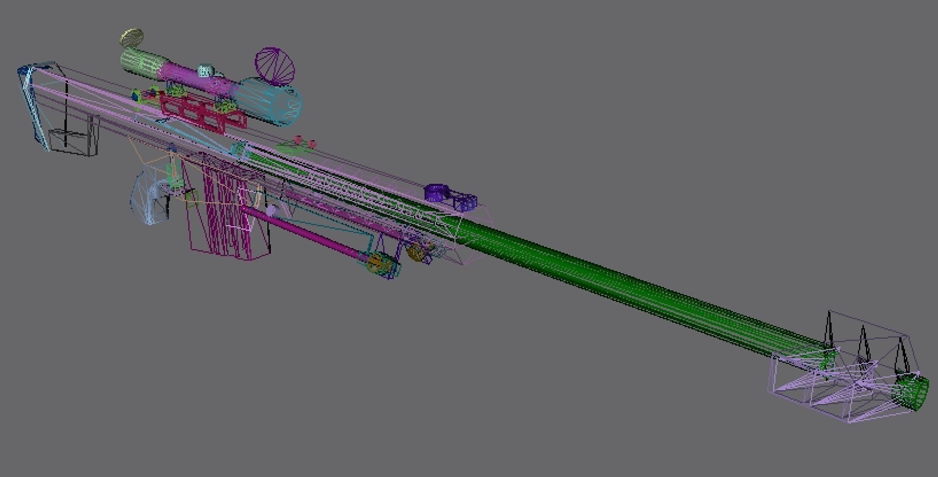 free max model barrett m82a1 m82