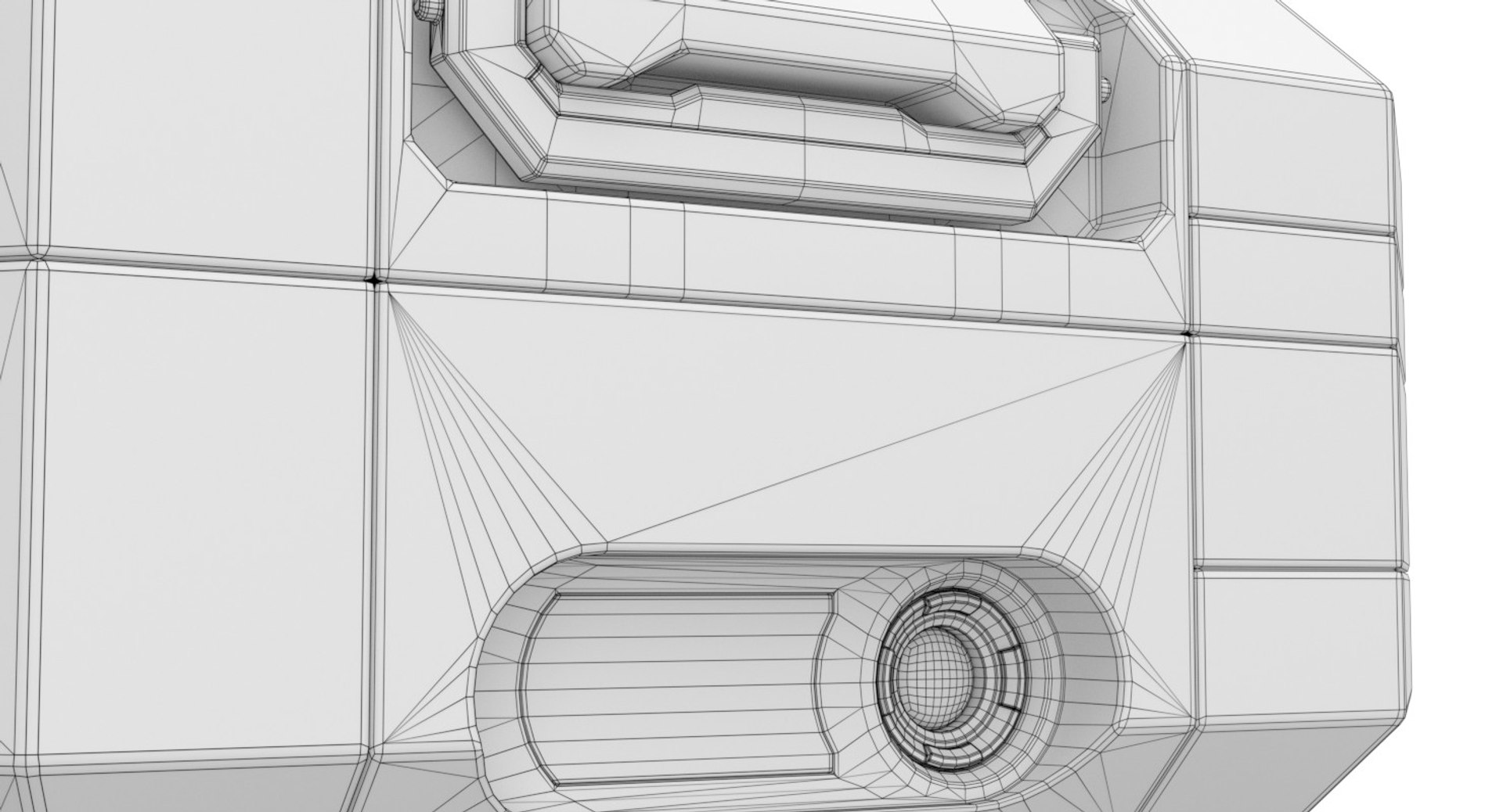 Sci Fi Crate Model - TurboSquid 1201667