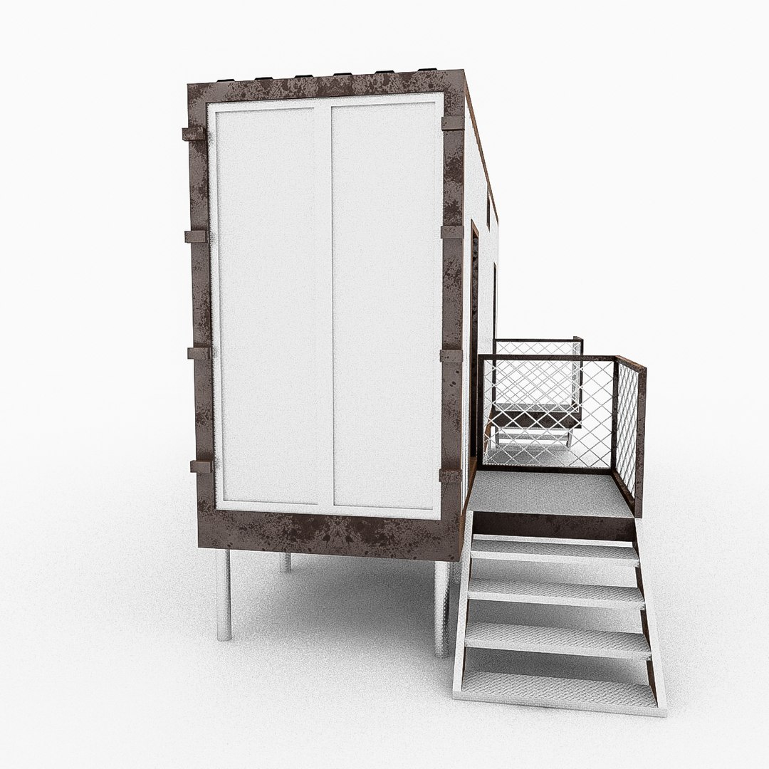 modular container 3d model