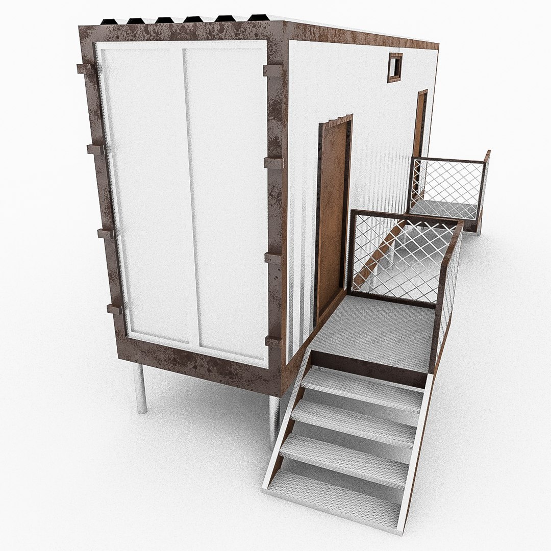 modular container 3d model