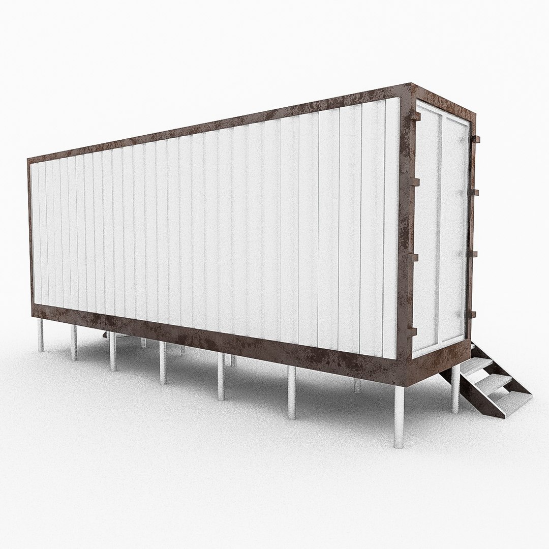 modular container 3d model