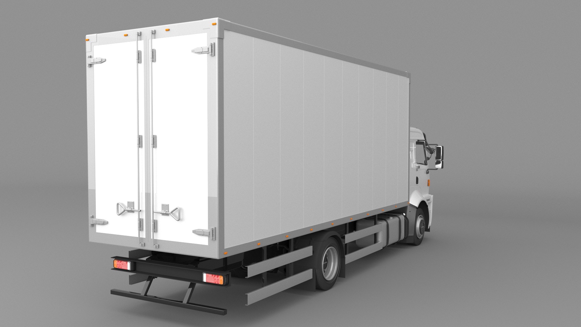 2015 Generic Transport T1826 E5 Box Truck 3D model - TurboSquid 2152024