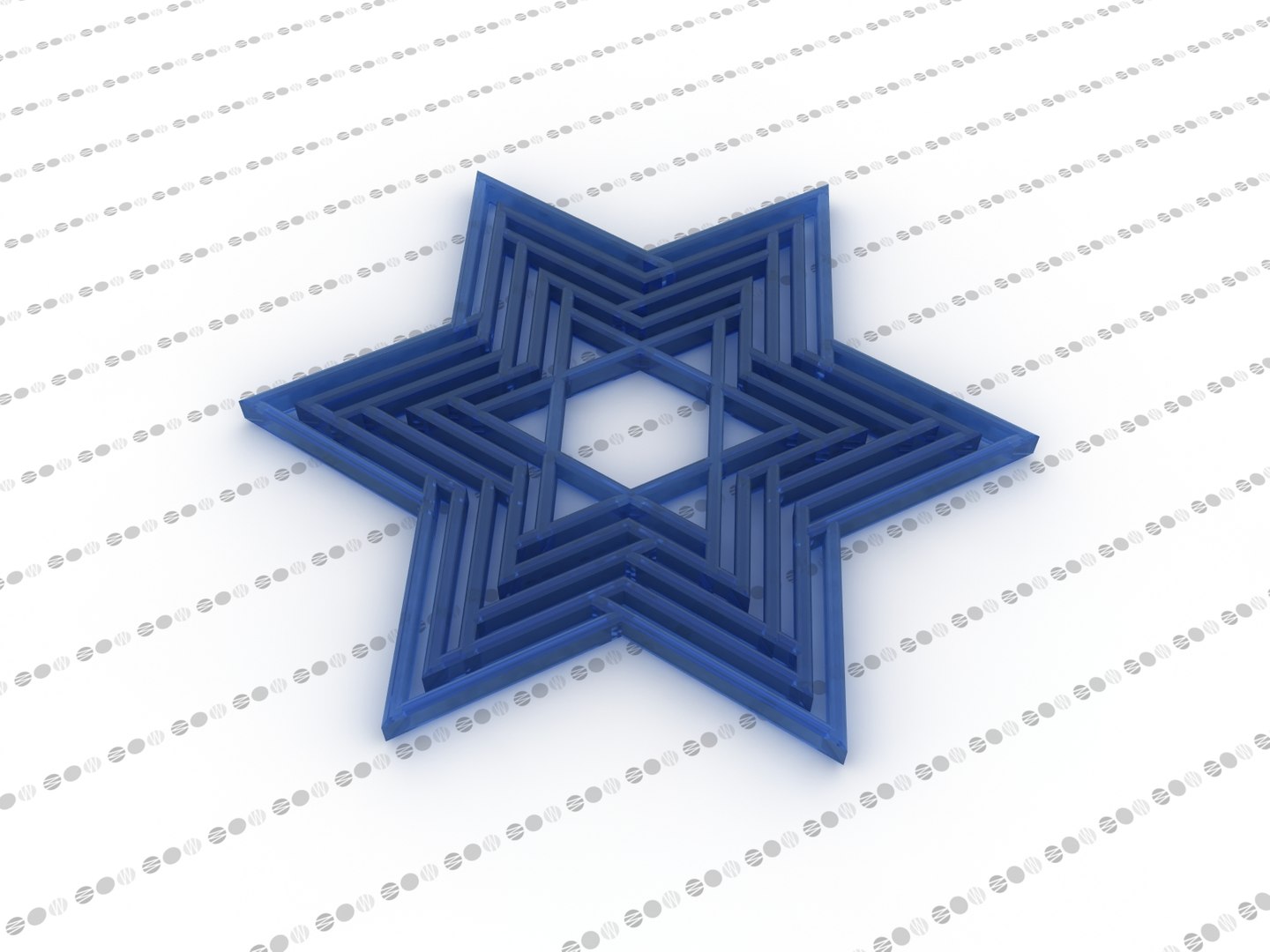 3D star david - TurboSquid 1416856