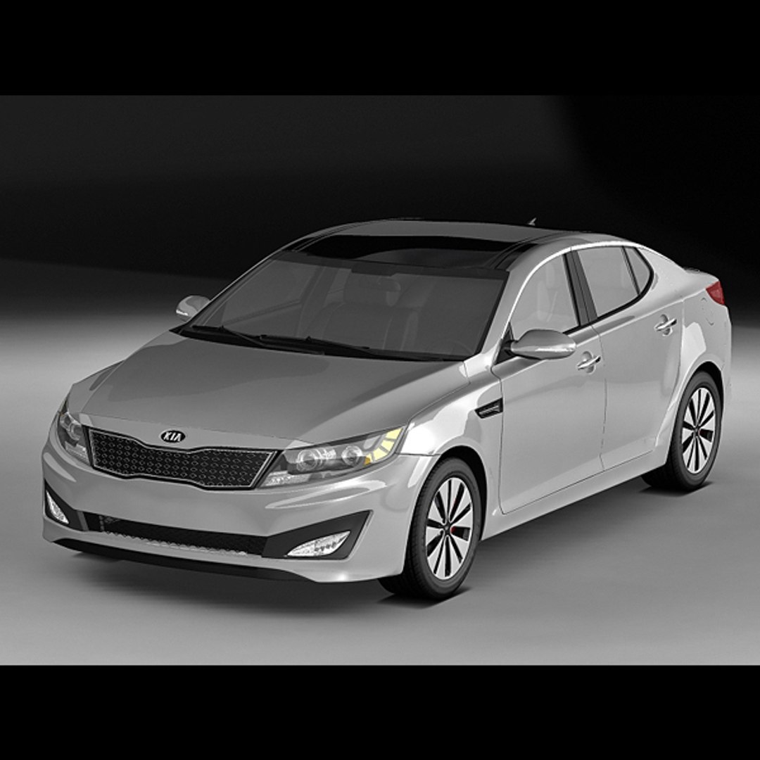 2011 Kia Optima 3d Model