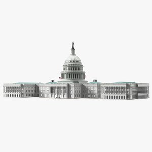 3D United States Capitol Building Models - Browse & Download Formats ...
