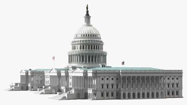 3D model United States Capitol Building - TurboSquid 1874744