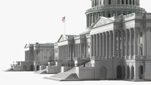 3D model United States Capitol Building - TurboSquid 1874744