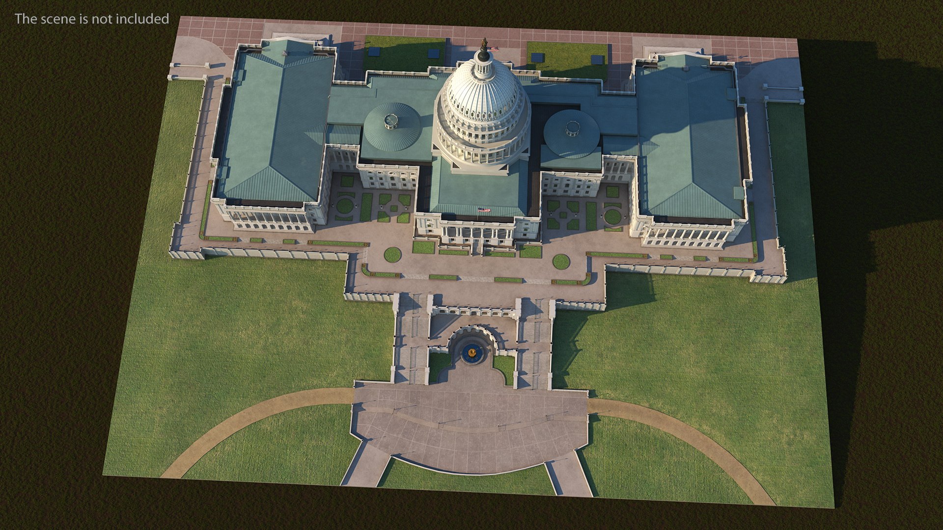 3D model United States Capitol Building - TurboSquid 1874744
