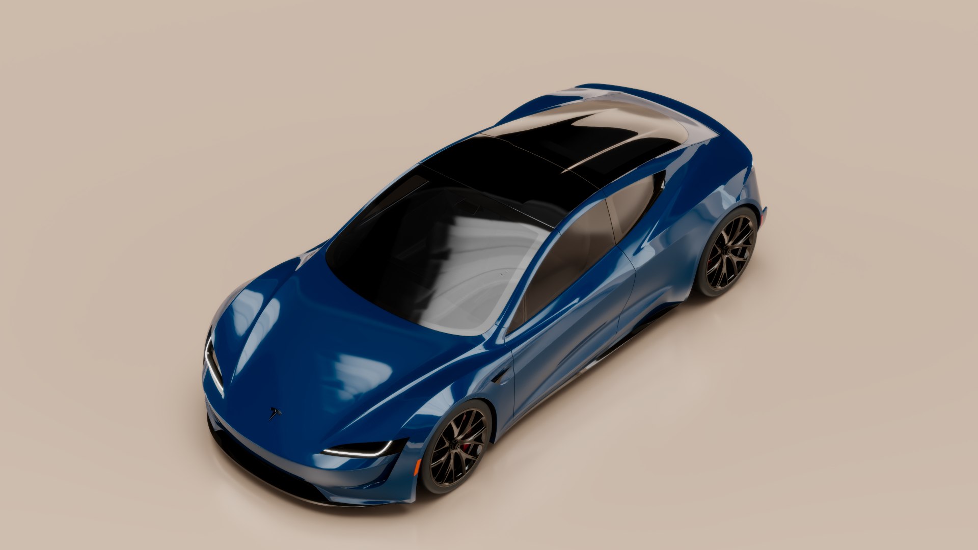 Tesla Roadster 2020 3D Model - TurboSquid 2353214
