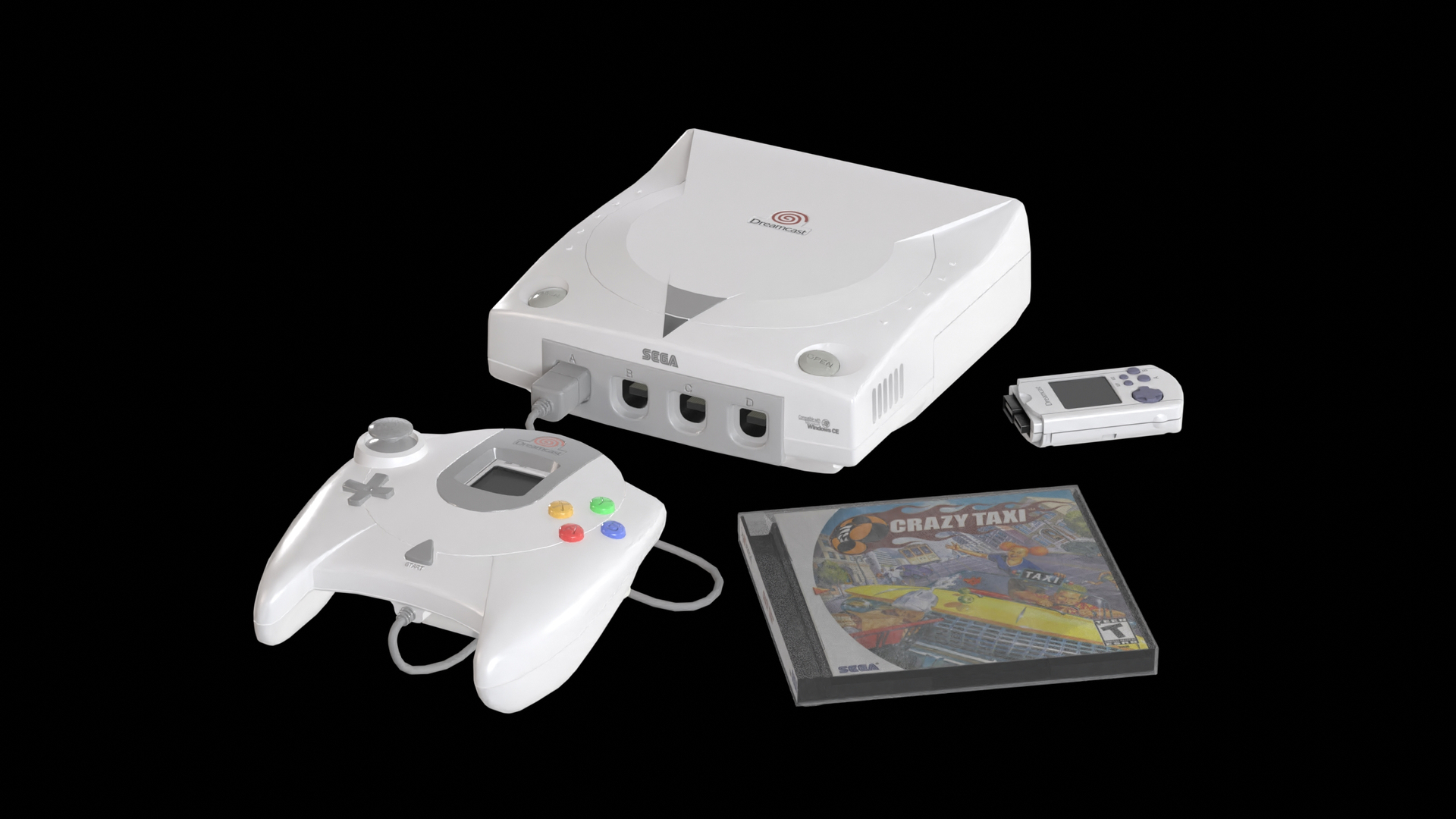 3D Model Sega Dreamcast - TurboSquid 2237297
