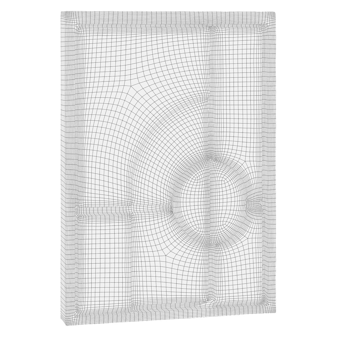 3D Abstract Wall Panel 2 - TurboSquid 2396532