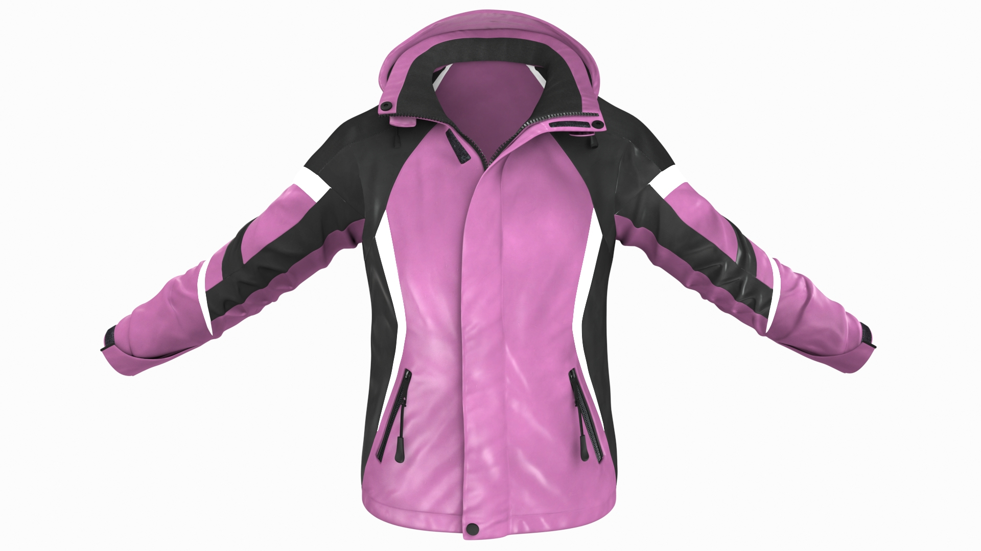 3D Female Winter Coat Model - TurboSquid 1951816