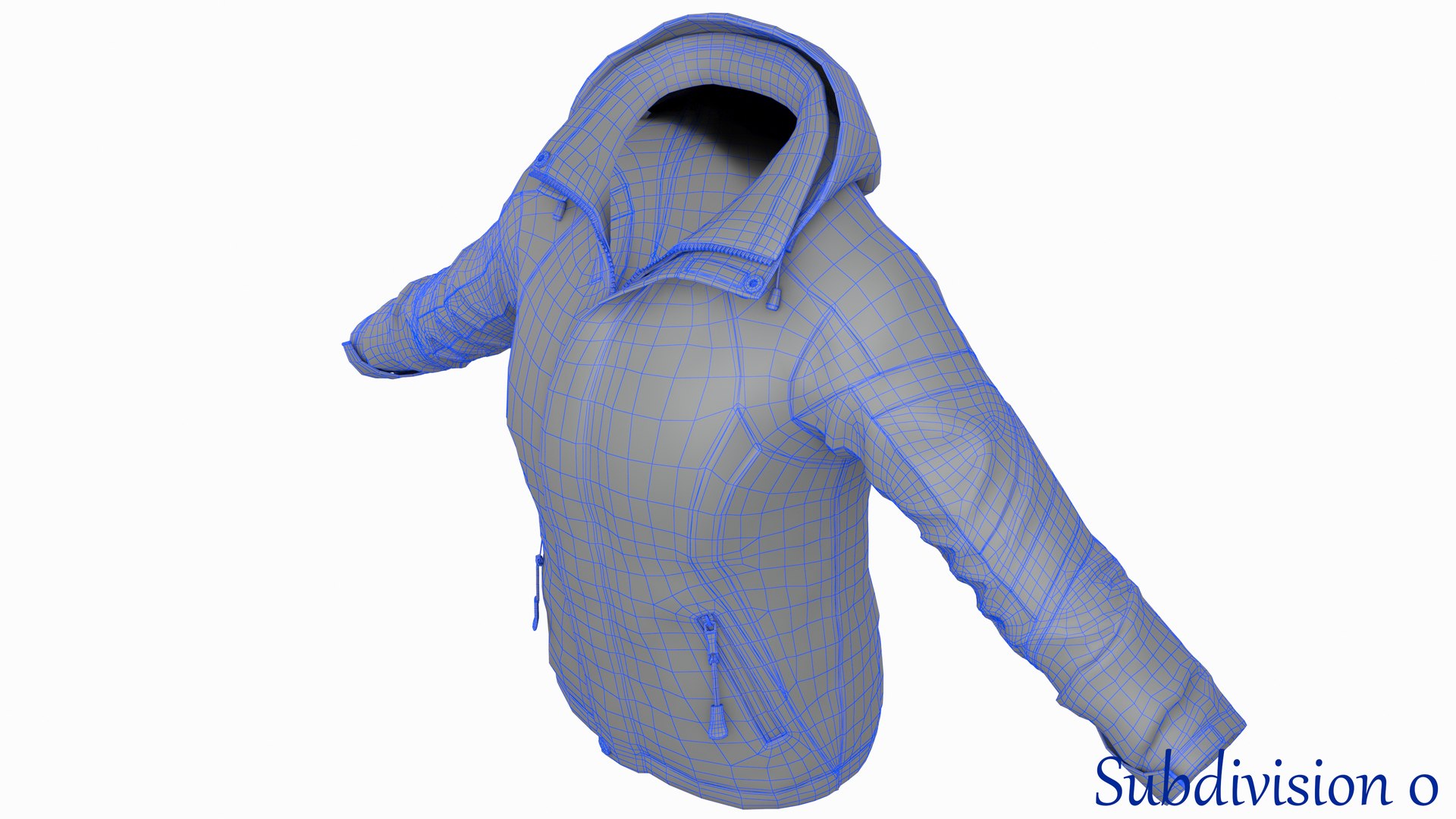 3D Female Winter Coat Model - TurboSquid 1951816