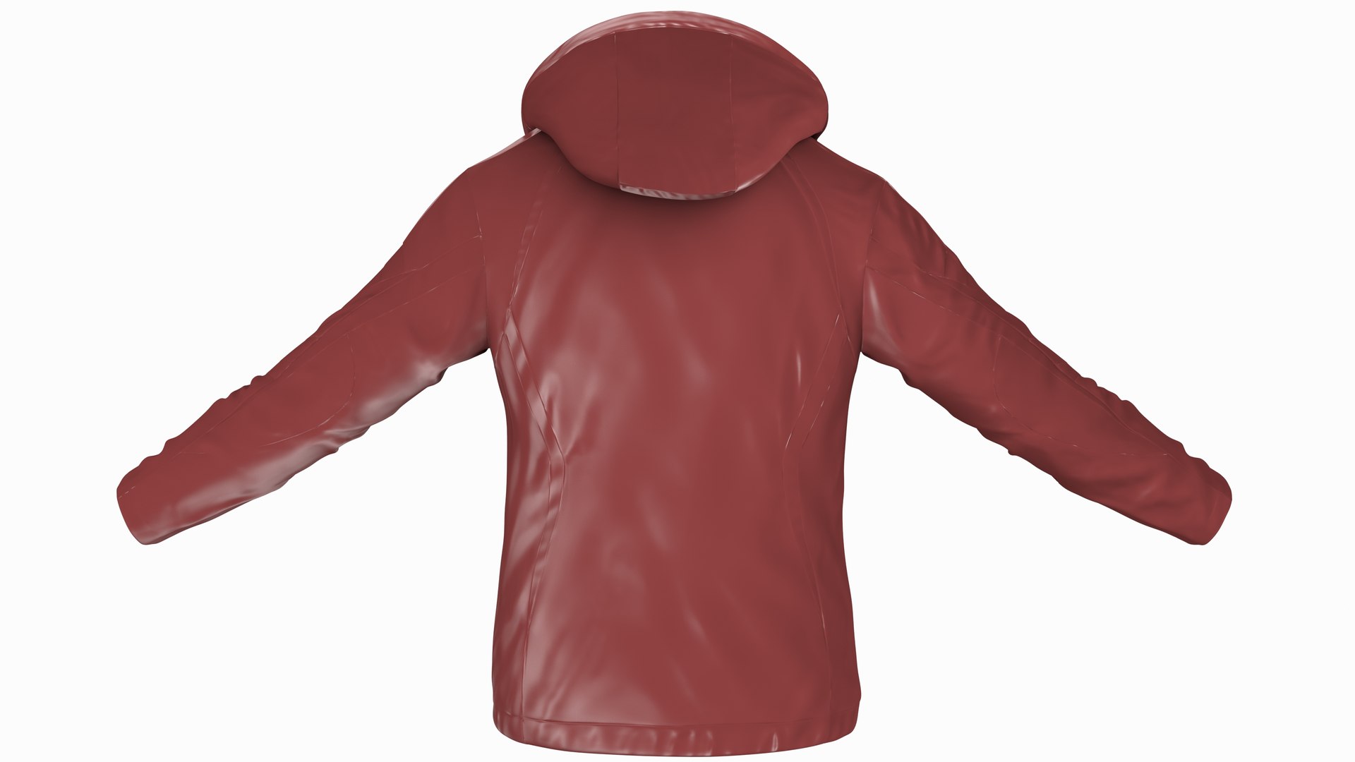 3D Female Winter Coat Model - TurboSquid 1951816