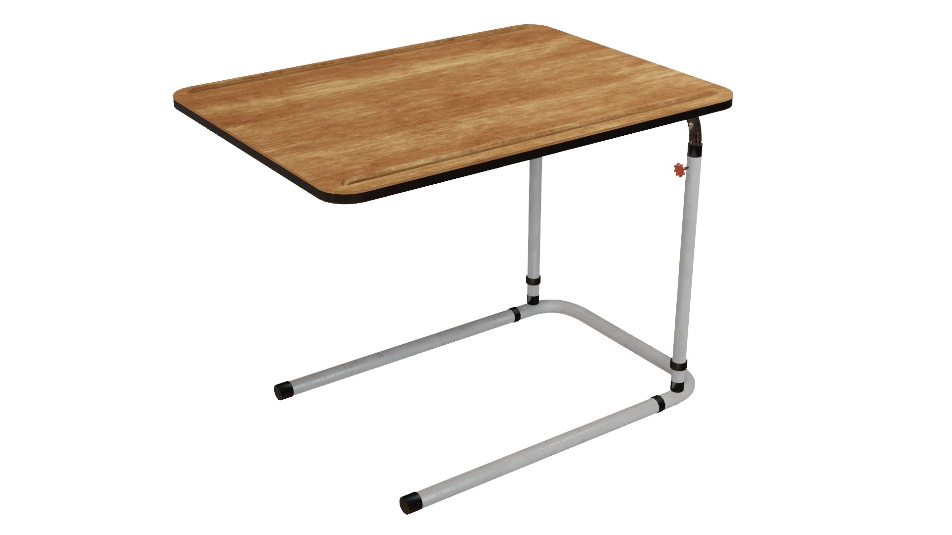 3D Model Overbed Table - TurboSquid 1991311