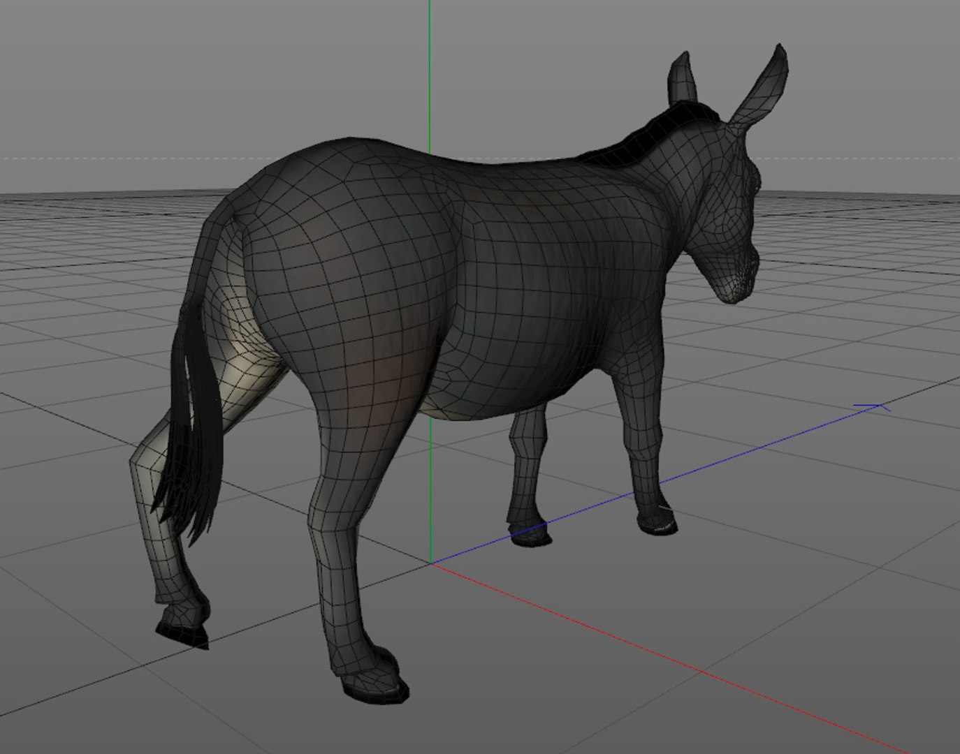 Donkey Model - TurboSquid 1183864