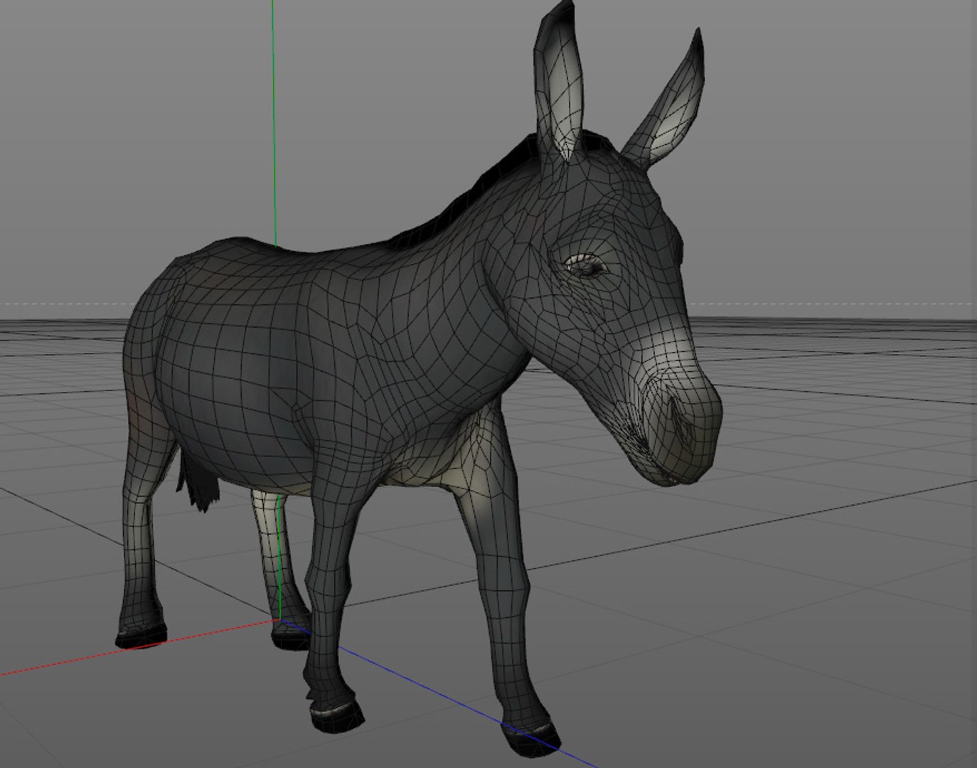 Donkey Model - TurboSquid 1183864