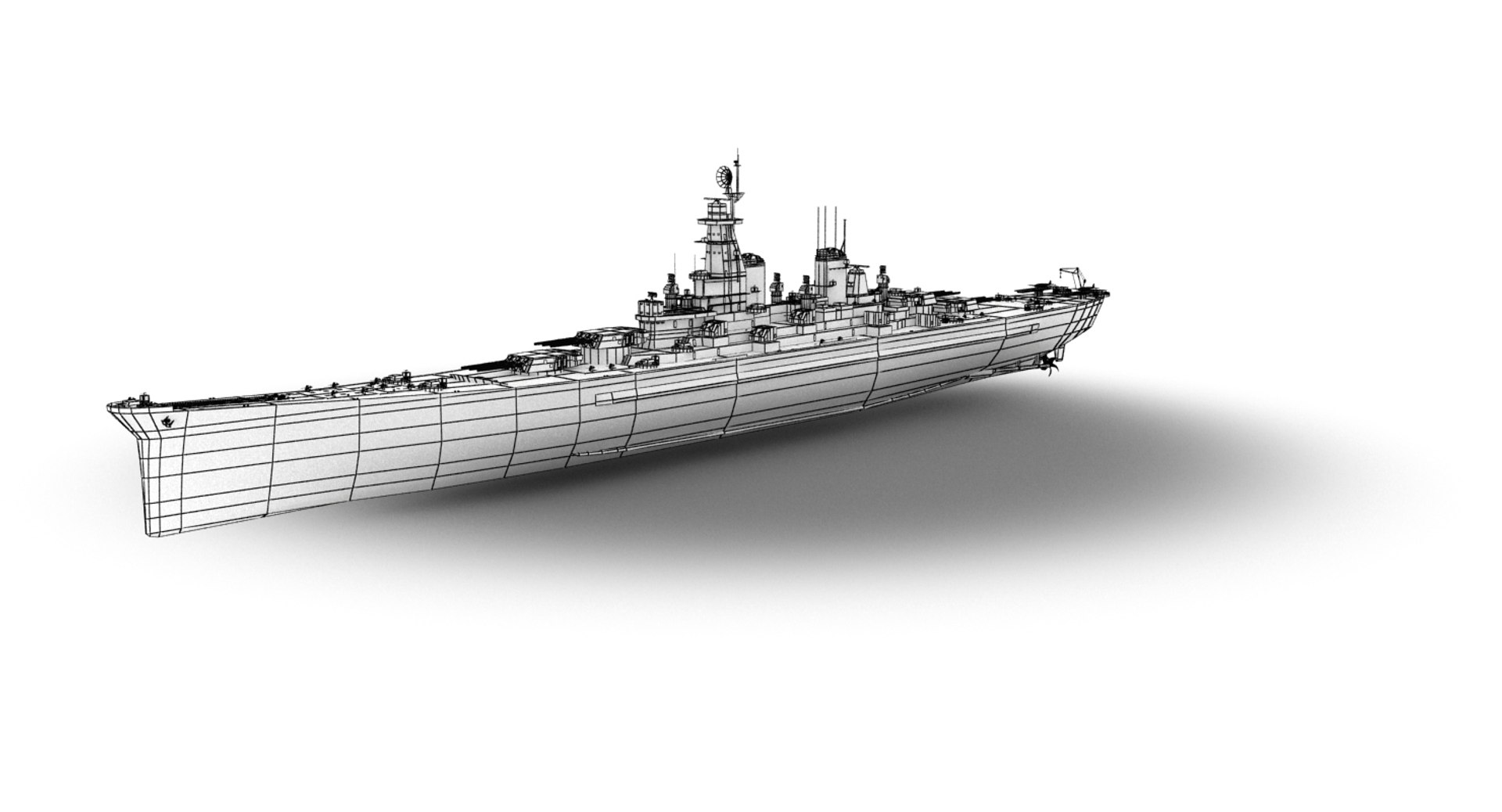 3D Uss 67 Montana - TurboSquid 1228799
