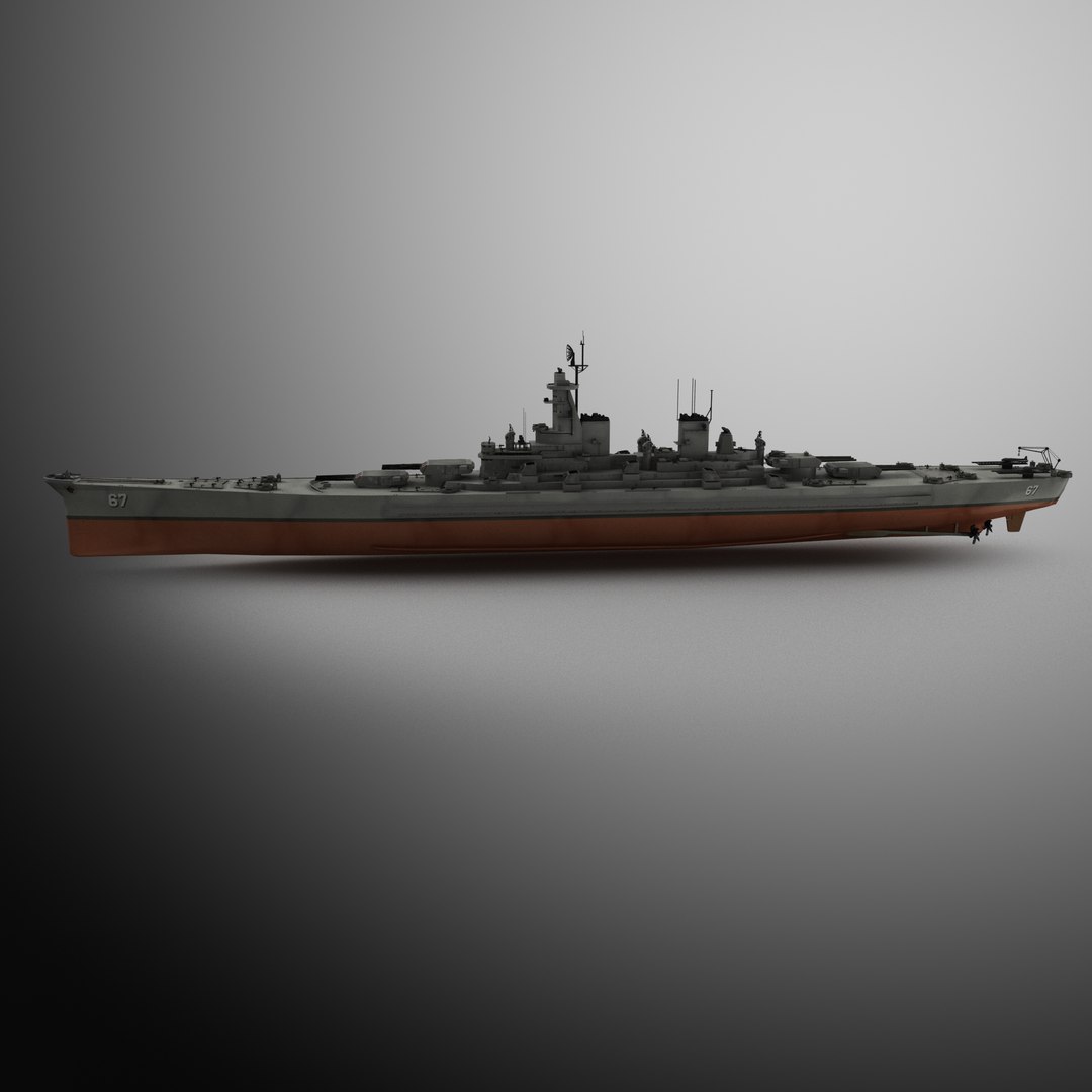 3D Uss 67 Montana - TurboSquid 1228799