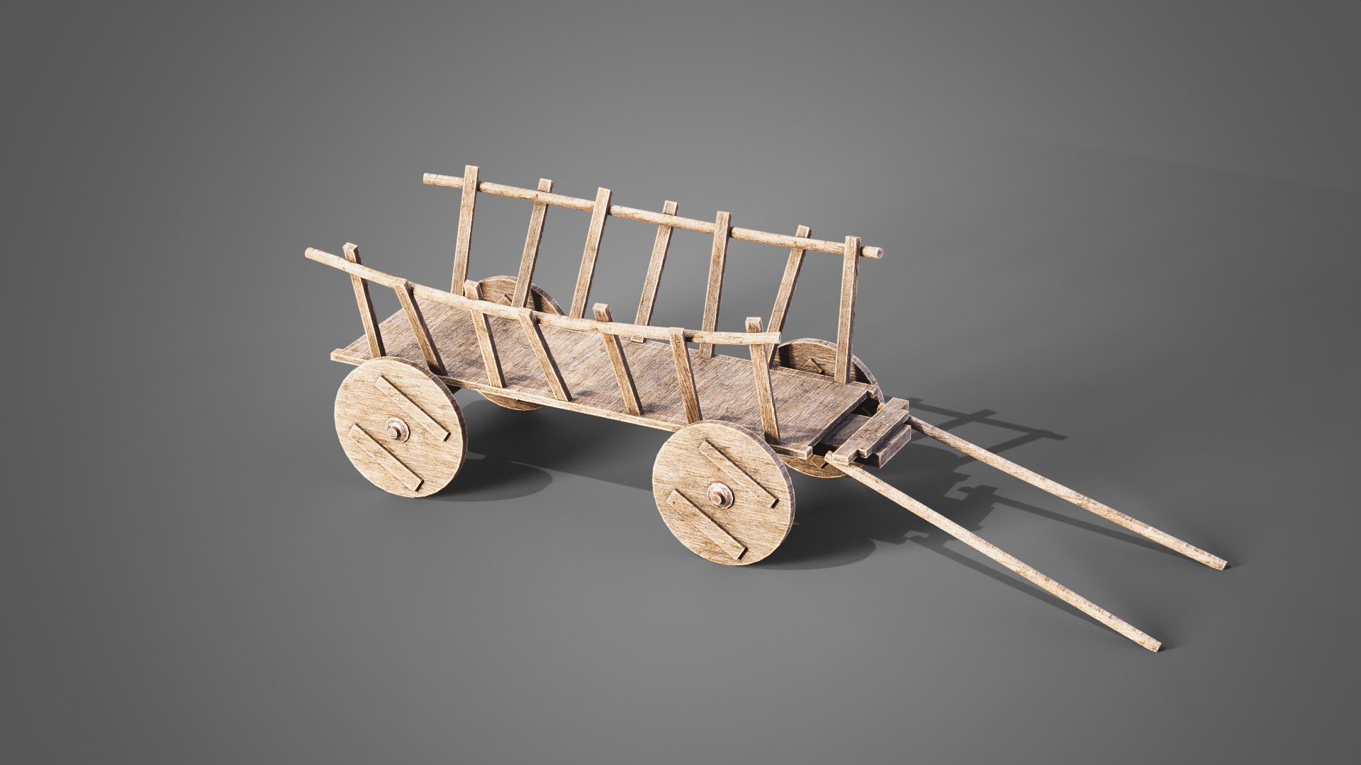 3D Medieval Carts - TurboSquid 2021325