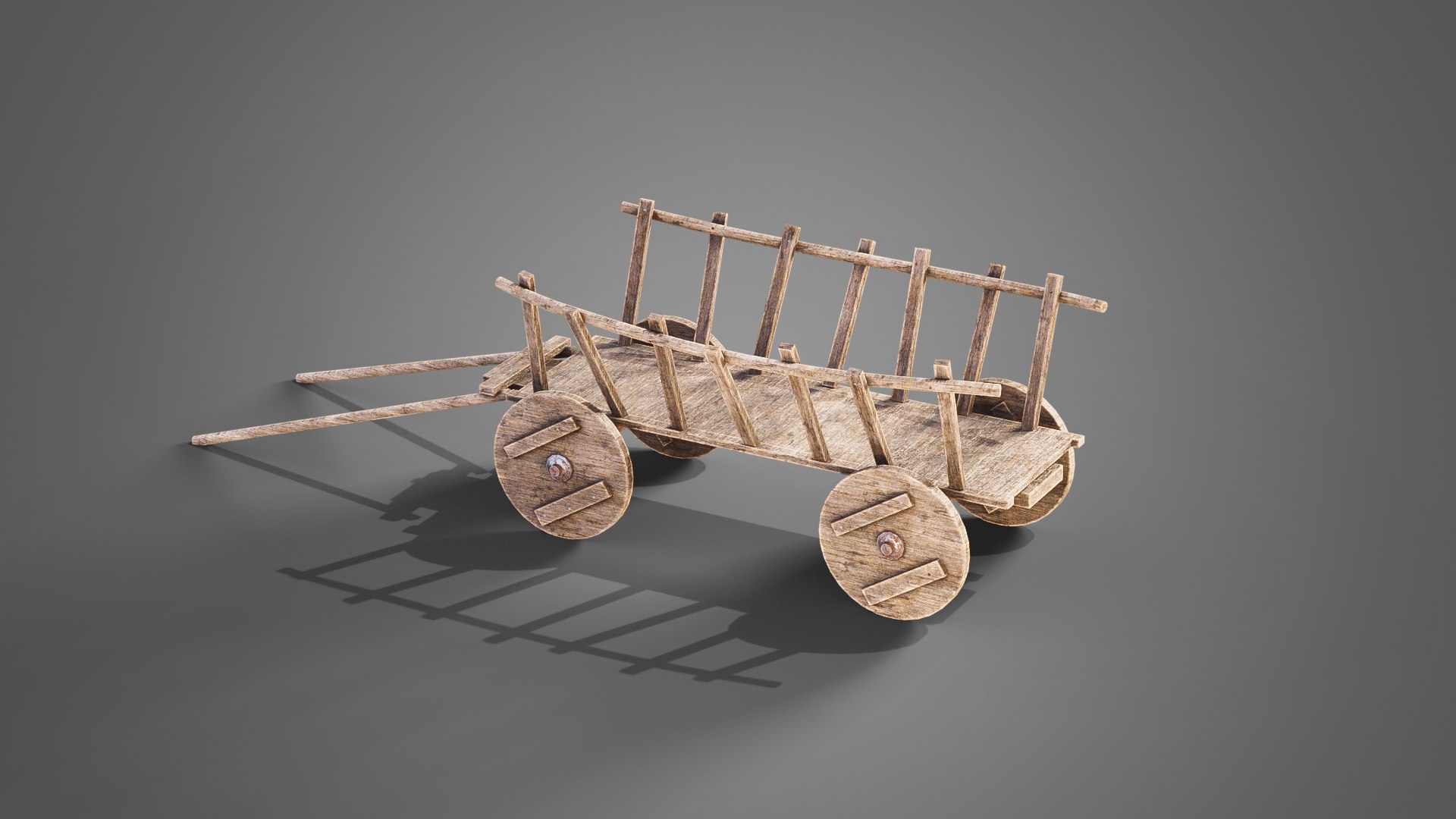 3D Medieval Carts - TurboSquid 2021325