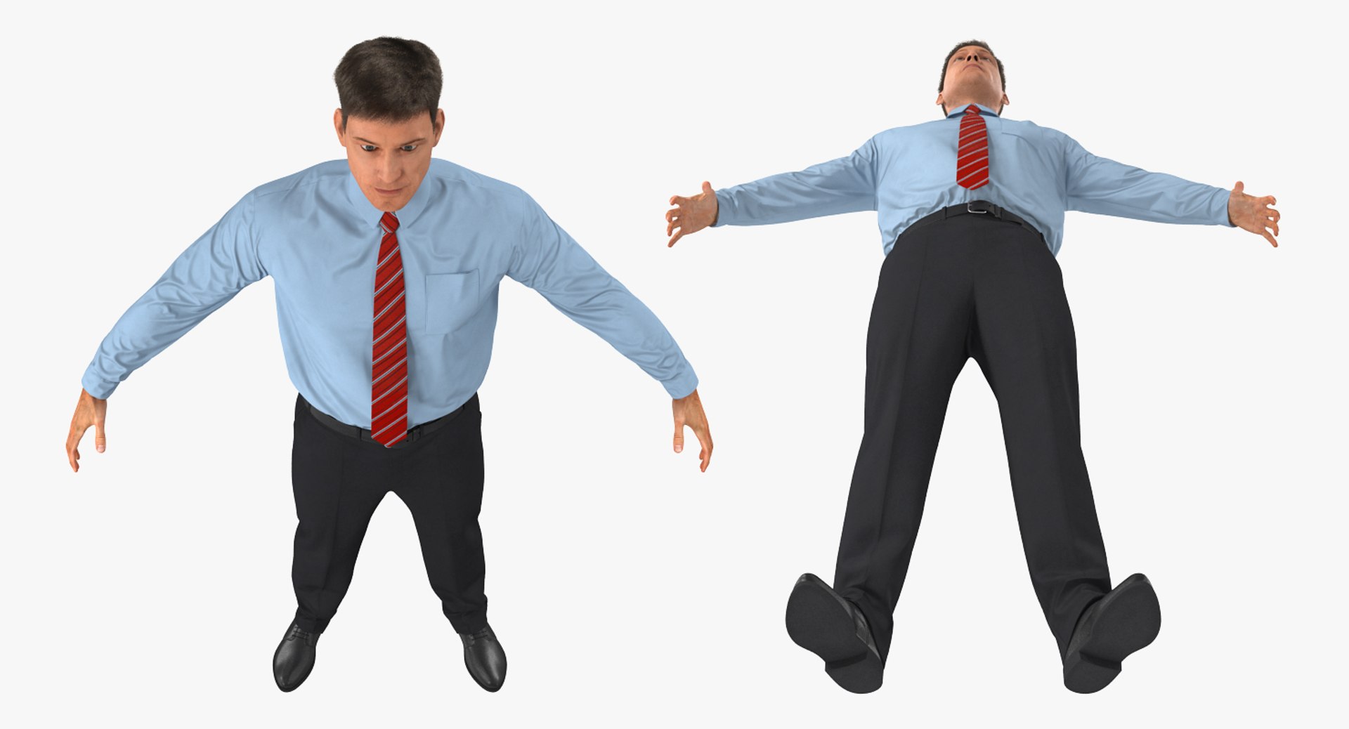 Office Worker 3d Model